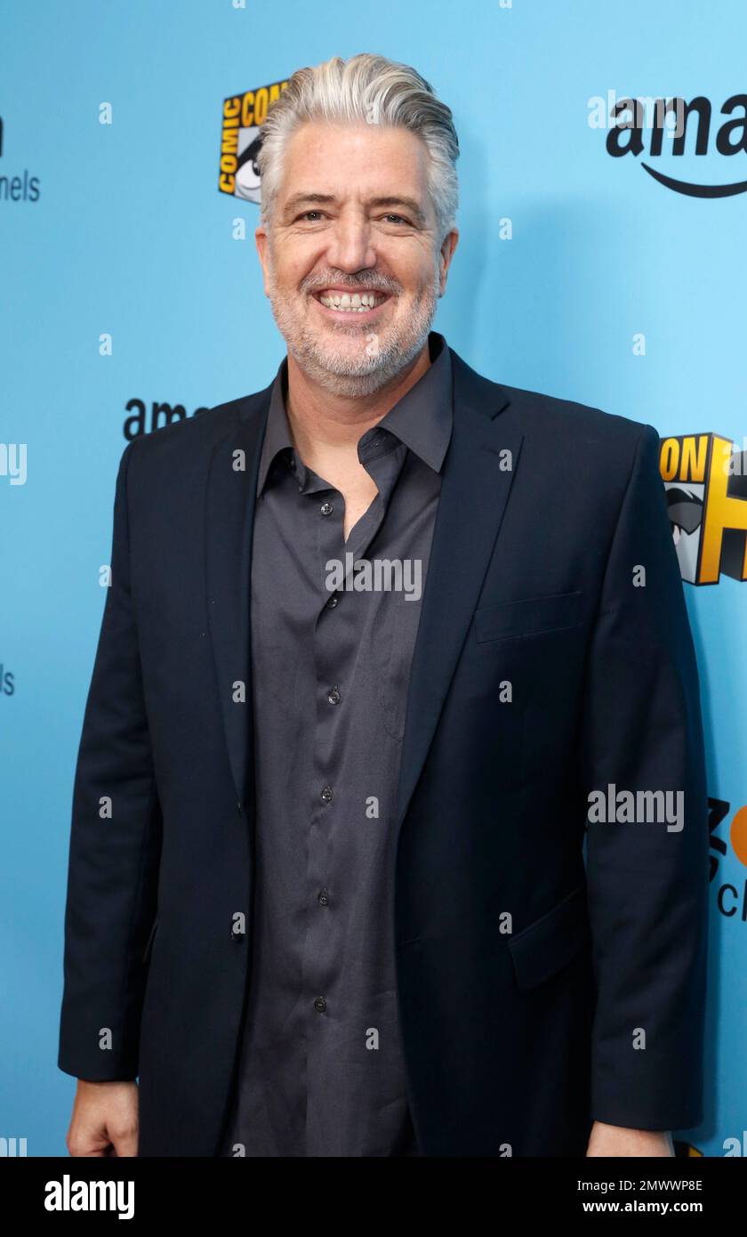 P.J. Haarsma seen at the Lionsgate, Comic-Con HQ and Amazon Channels ...