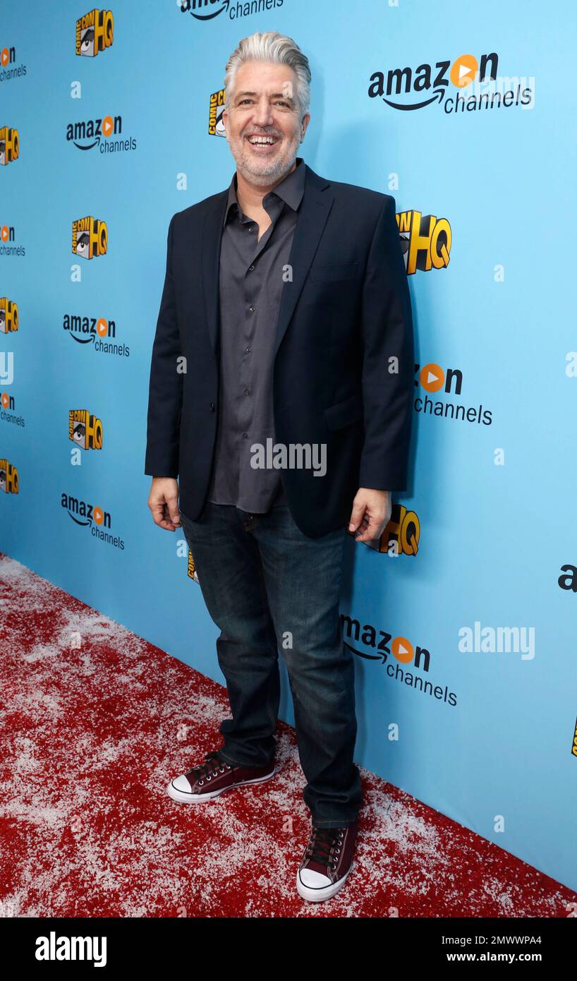 P.J. Haarsma seen at the Lionsgate, Comic-Con HQ and Amazon Channels ...