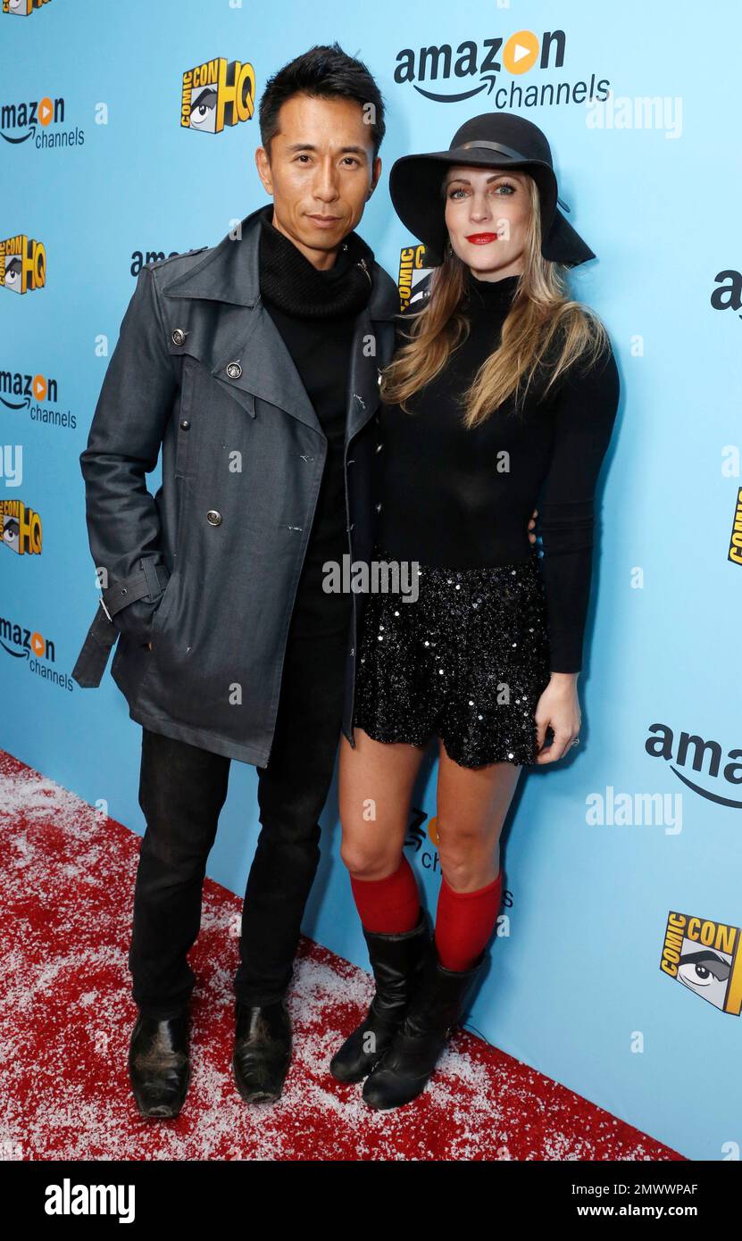 James Kyson and Jamee Kyson seen at the Lionsgate, Comic-Con HQ and ...