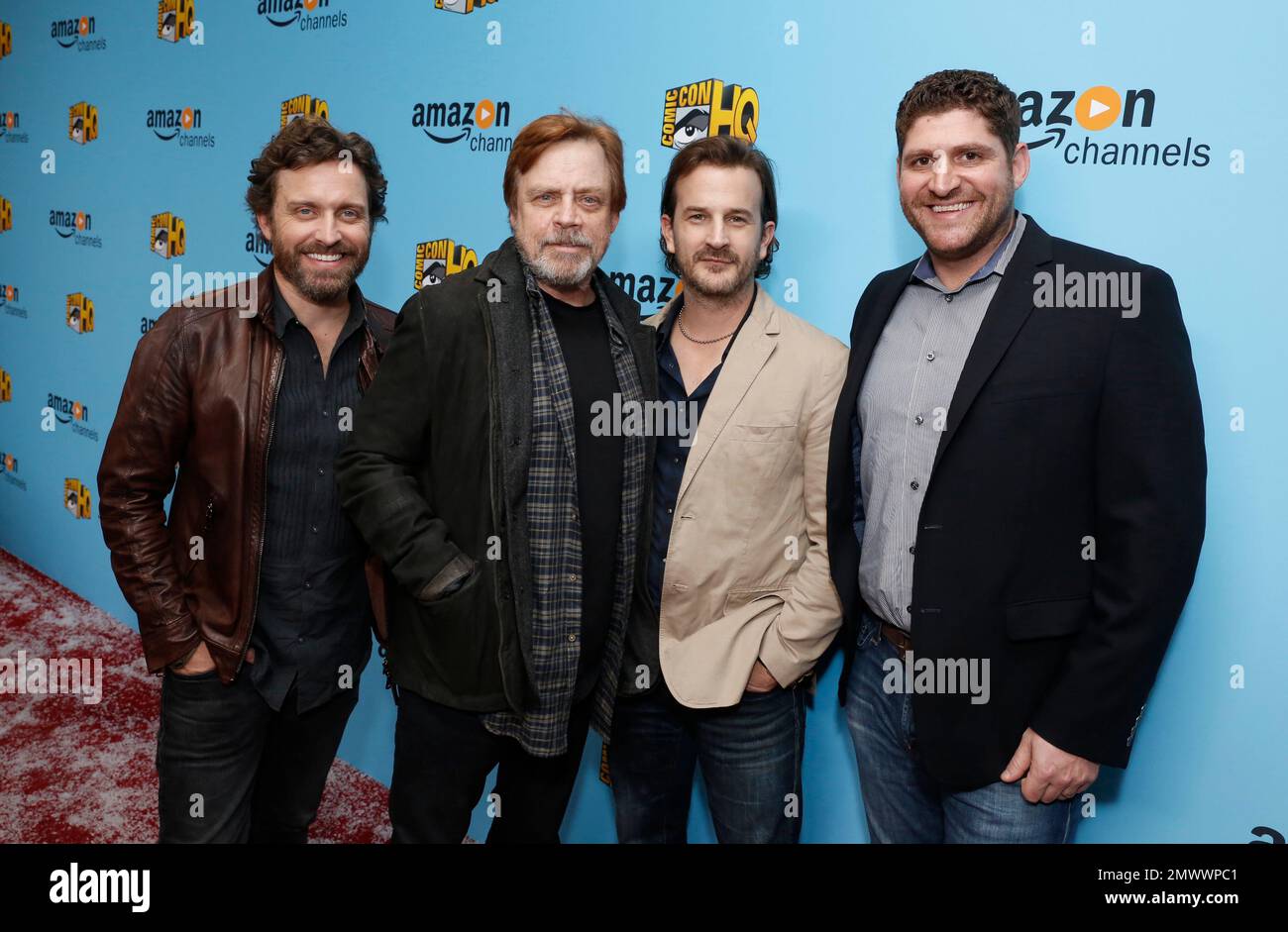 Rob Benedict, Mark Hamill, Richard Speight Jr. and Seth Laderman, EVP ...