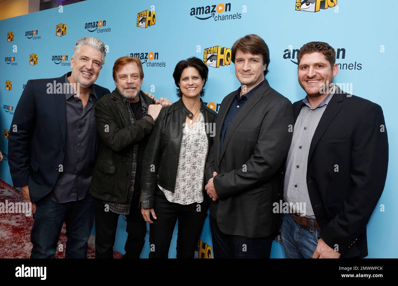 P.J. Haarsma, Mark Hamill, Julie Uhrman, EVP and GM of Lionsgate Over ...