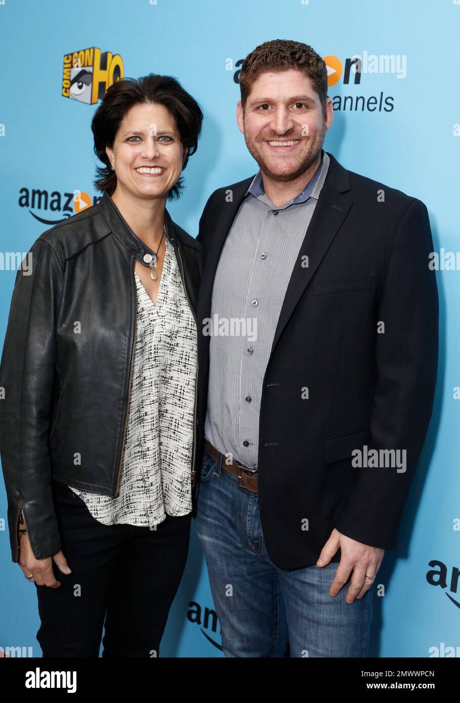 Julie Uhrman, EVP and GM of Lionsgate Over-The-Top Ventures, and Seth ...