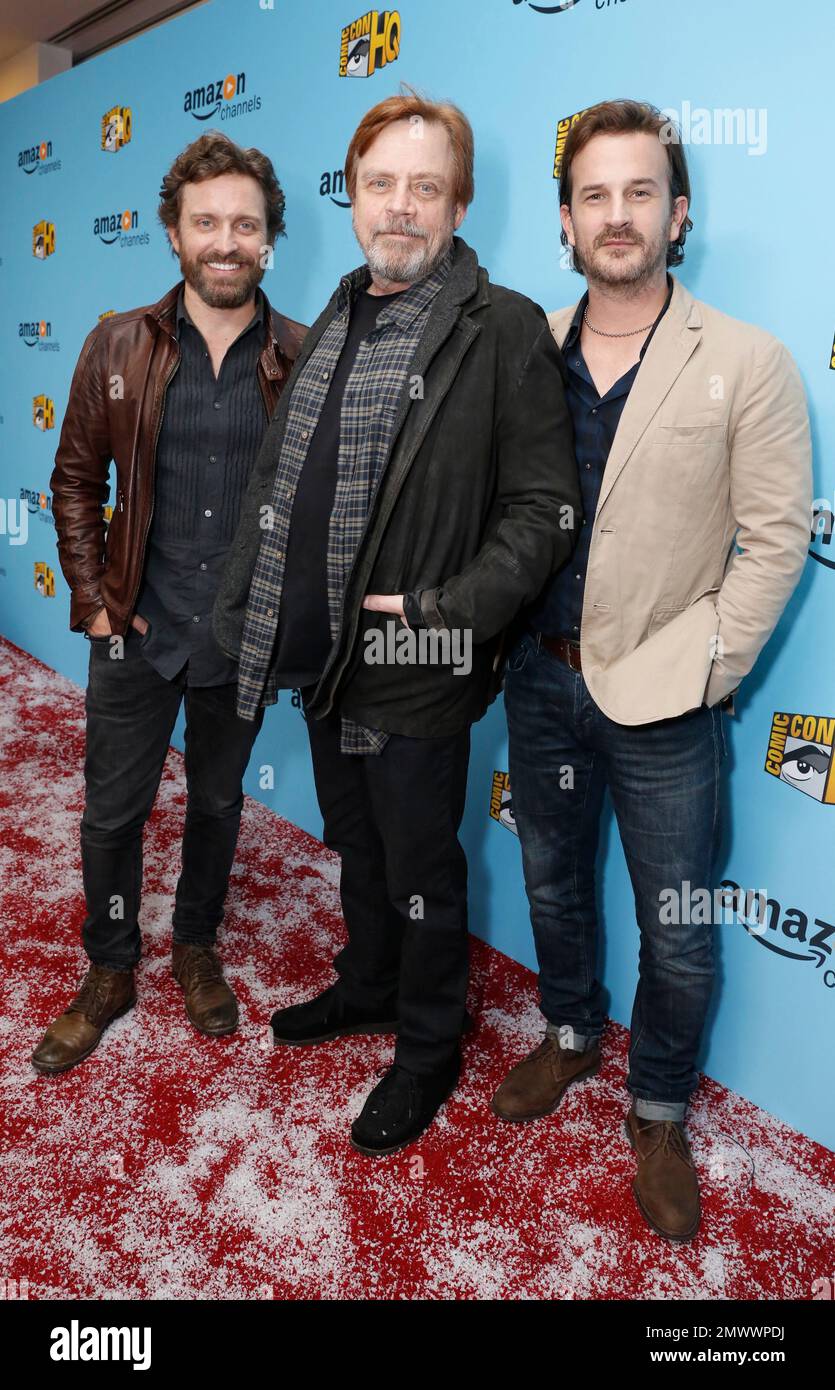Rob Benedict, Mark Hamill and Richard Speight Jr. seen at the Lionsgate ...
