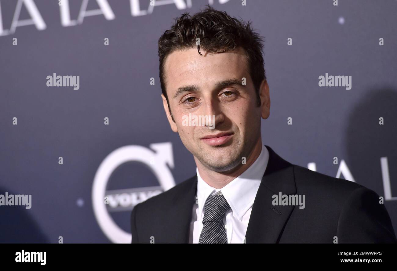 Justin Hurwitz arrives at the Los Angeles premiere of "La La Land" at ...