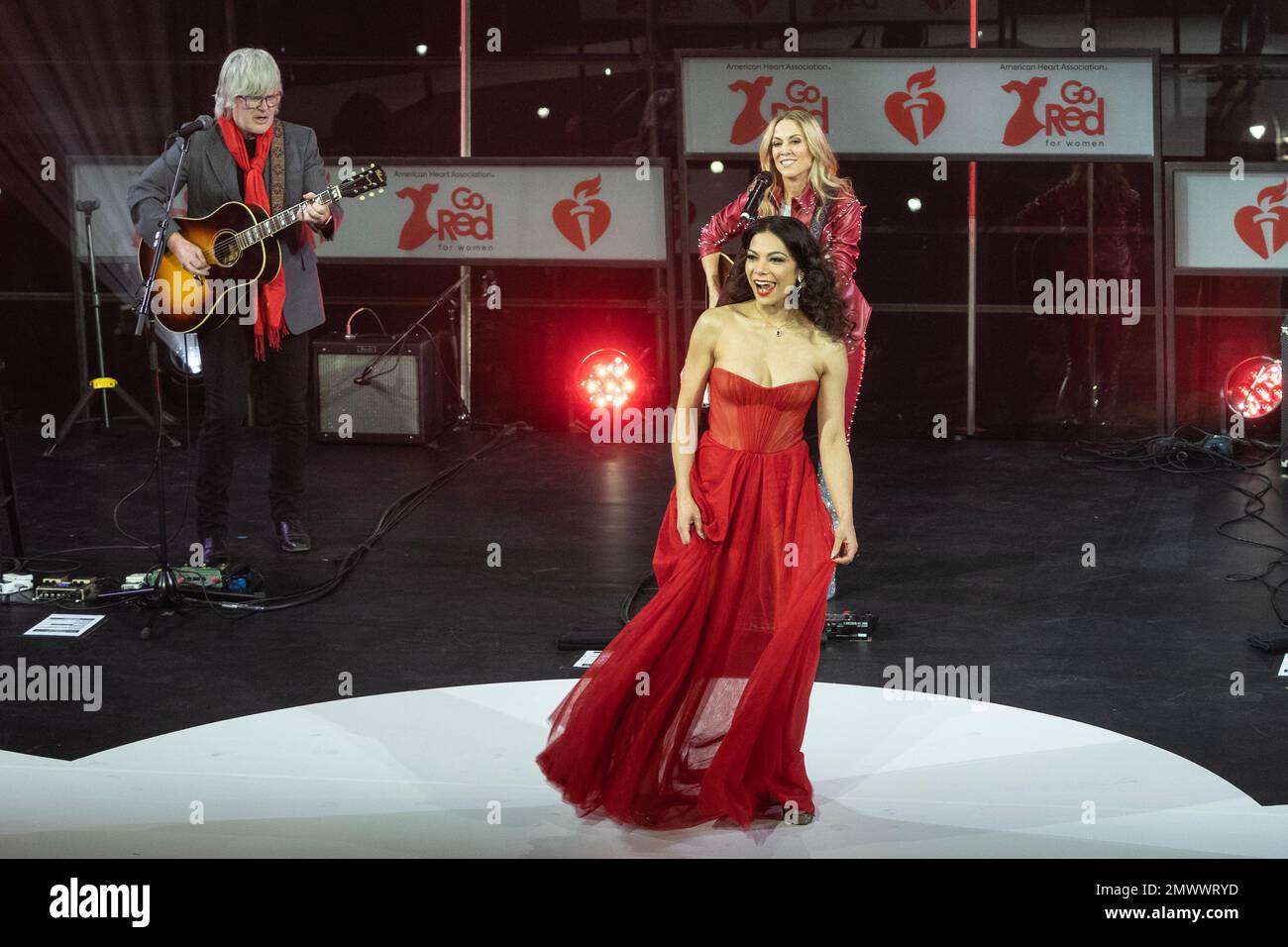 New York, United States. 01st Feb, 2023. Ginger Gonzaga wearing dress ...