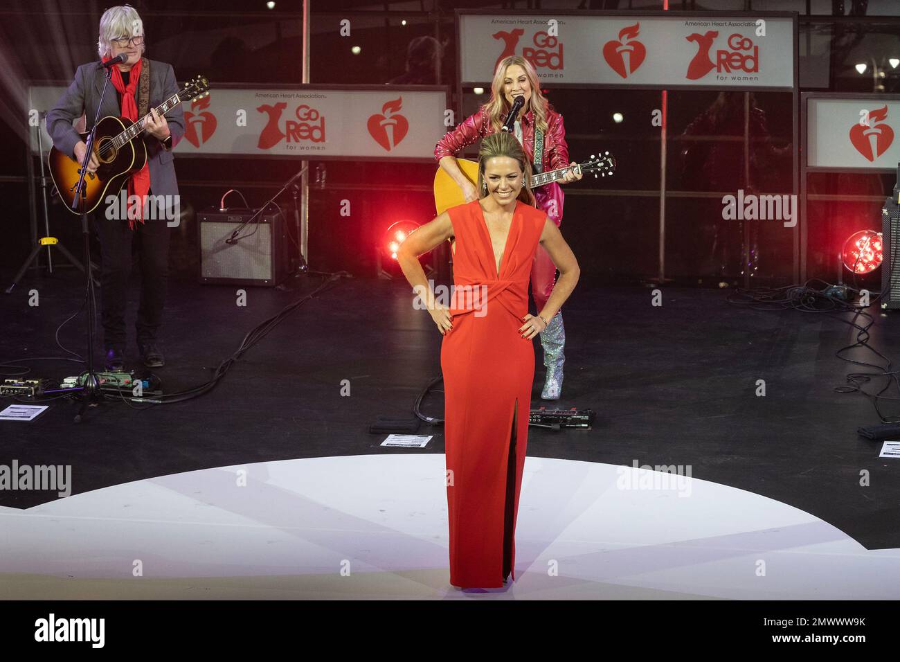 New York, United States. 01st Feb, 2023. Dylan Dreyer wearing dress by ...