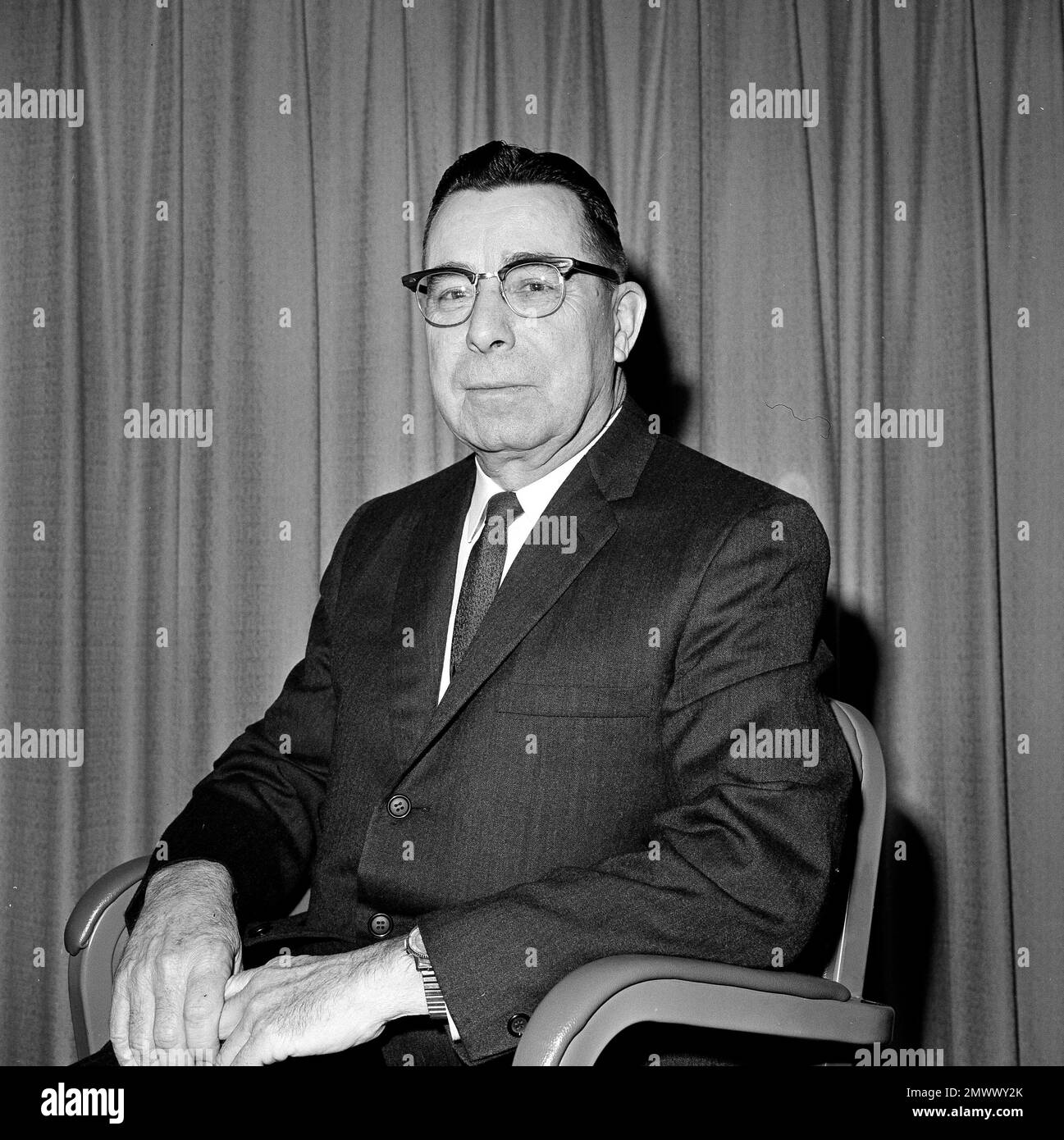 Francis C. Turner poses after being sworn in as director of public ...