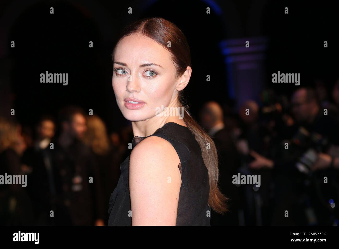 Actress Laura Haddock poses for photographers upon arrival at the The ...