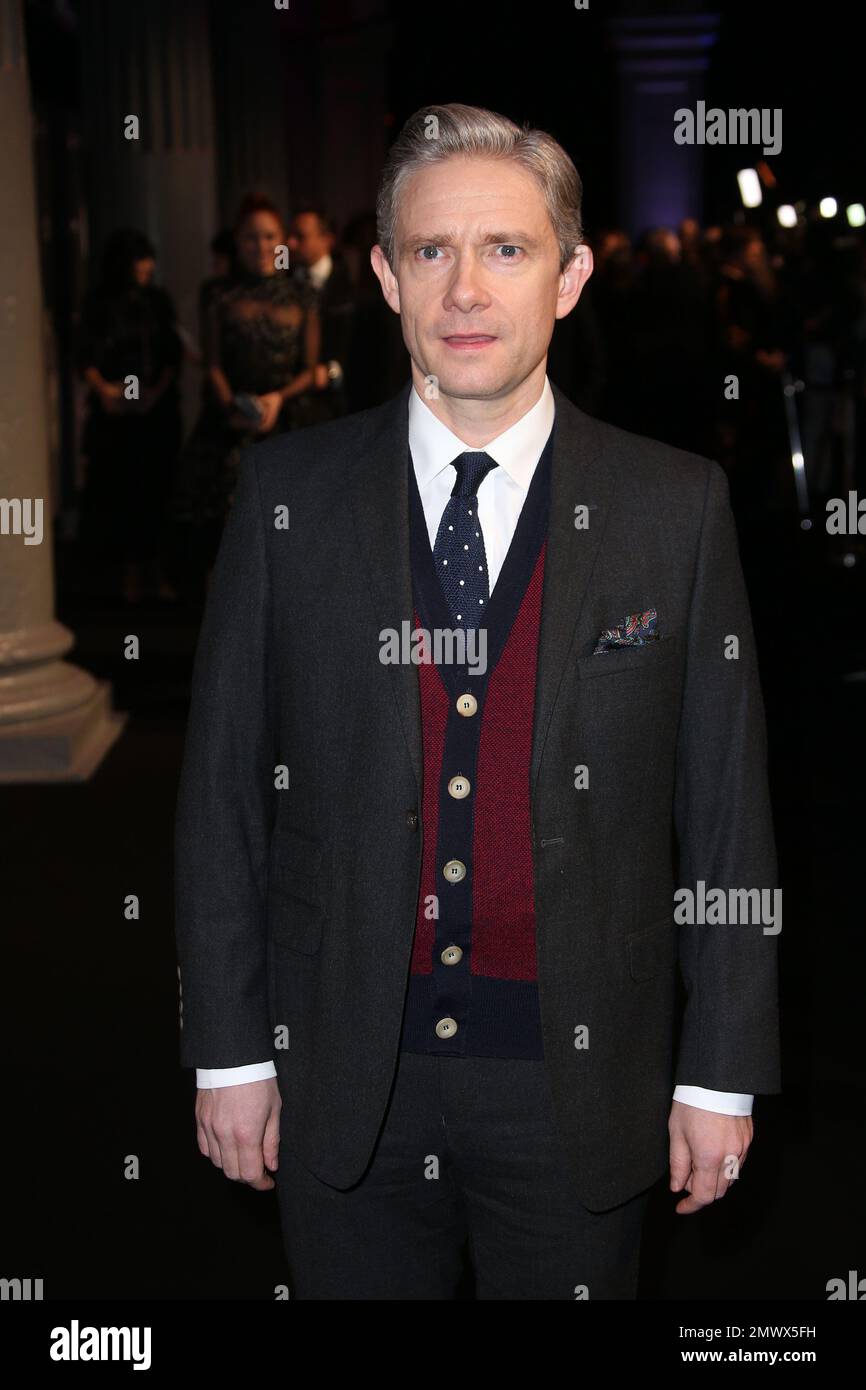 Martin Freeman poses for photographers upon arrival at the The British ...