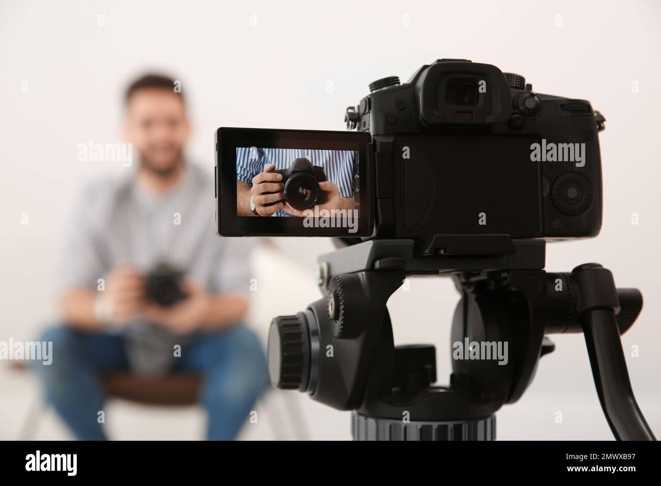 Modern camera recording famous hi-res stock photography and images - Alamy