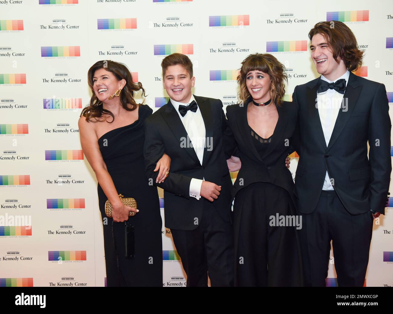 The family of Eagles band member Glenn Frey, from left, wife Cindy Frey ...
