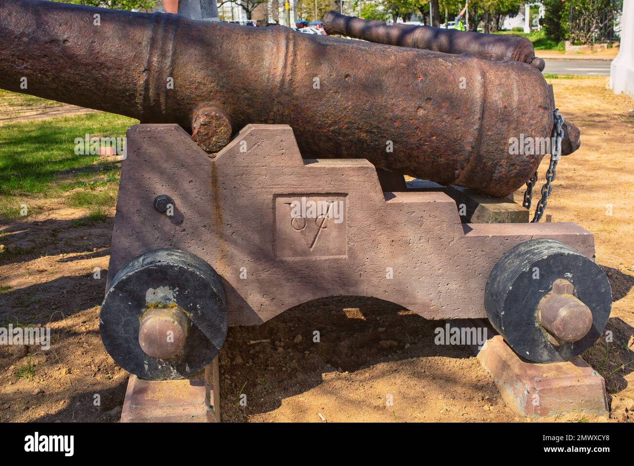 Canon of the VOC at the Kruithuis, 1776, Stellenbosch, South Africa ...