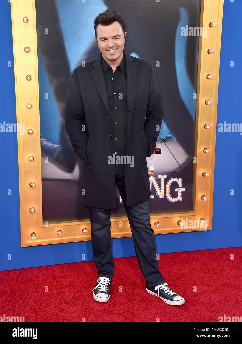 Seth MacFarlane arrives at the world premiere of "Sing" at the ...