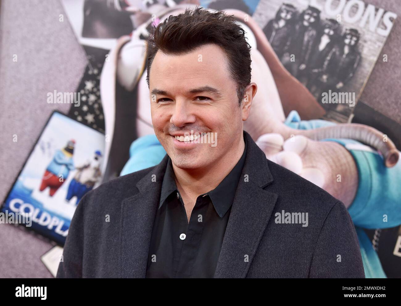 Seth MacFarlane arrives at the world premiere of "Sing" at the ...