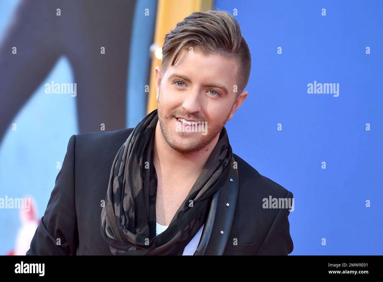 Billy Gilman arrives at the world premiere of "Sing" at the Microsoft ...