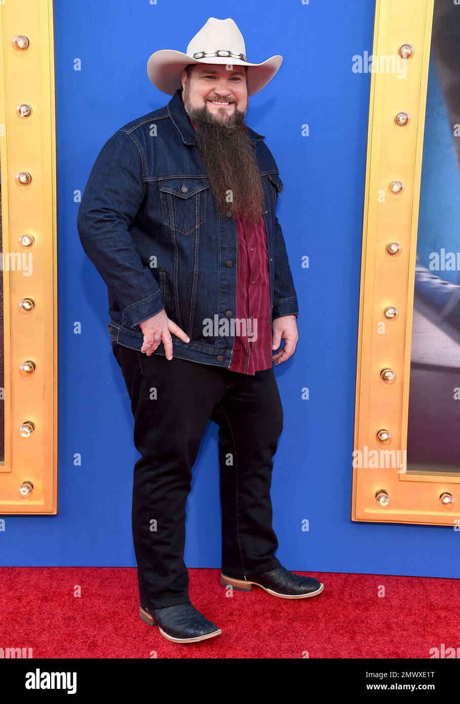Sundance Head arrives at the world premiere of "Sing" at the Microsoft ...