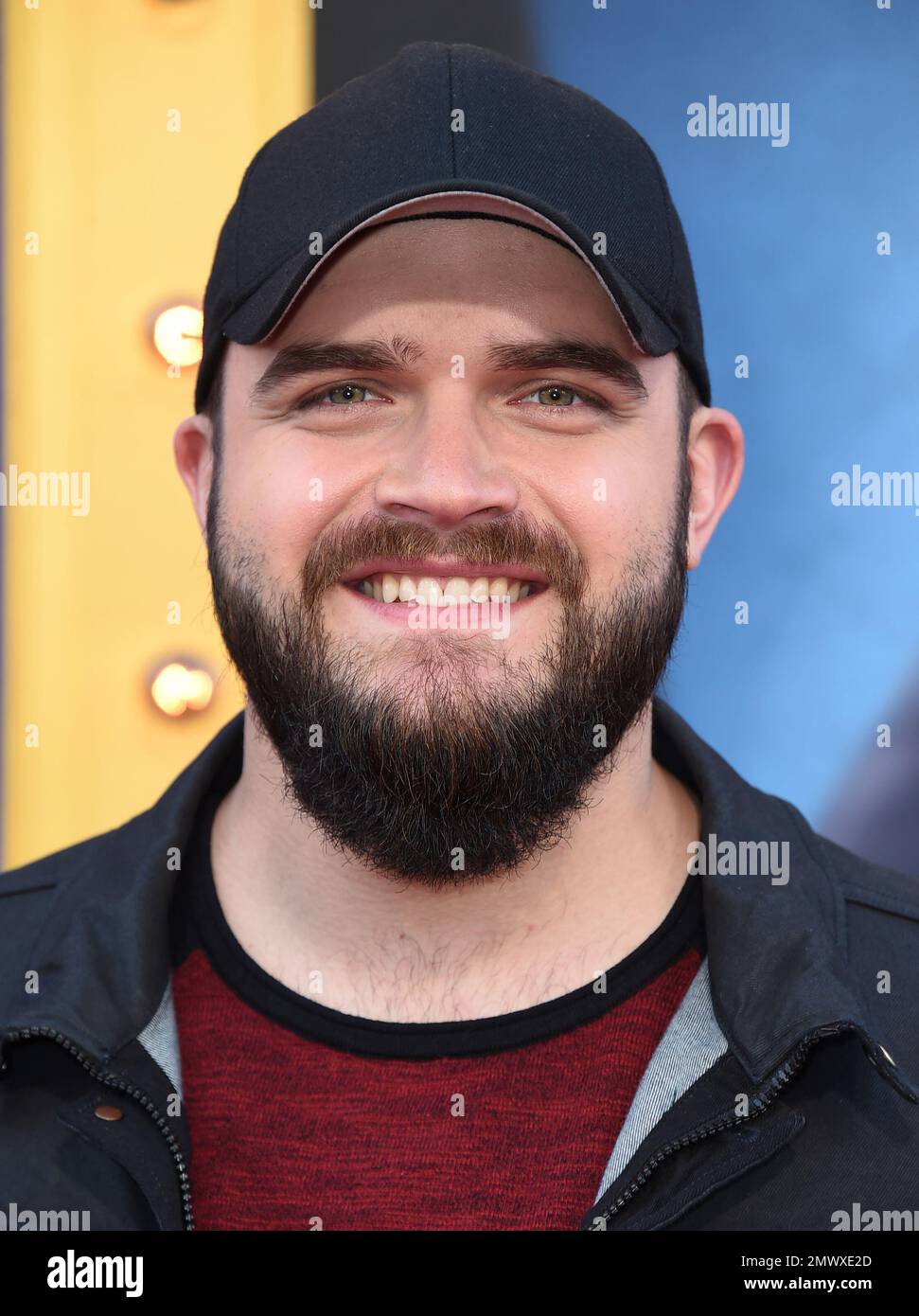 Josh Gallagher arrives at the world premiere of "Sing" at the Microsoft ...
