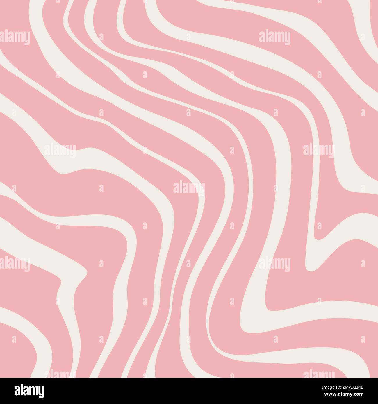 Abstract 1970 retro hypnotic wavy lines seamless pattern. Electric ... Abstract 1970 retro hypnotic wavy lines seamless pattern. Electric ...