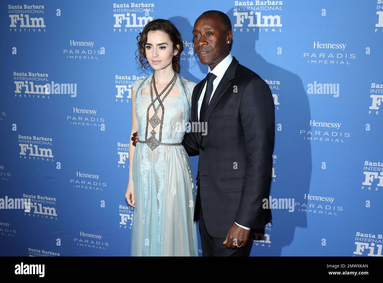 IMAGE DISTRIBUTED FOR HENNESSY - Actress and model Lily Collins and ...