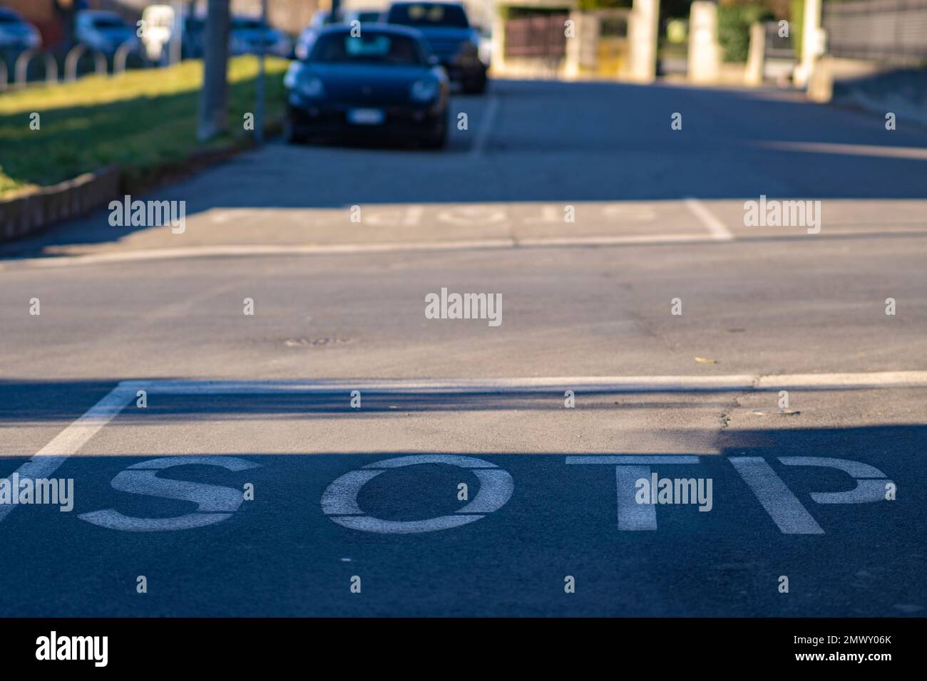 SOTP . Error in the stop signal. Human error distraction. You had one ...