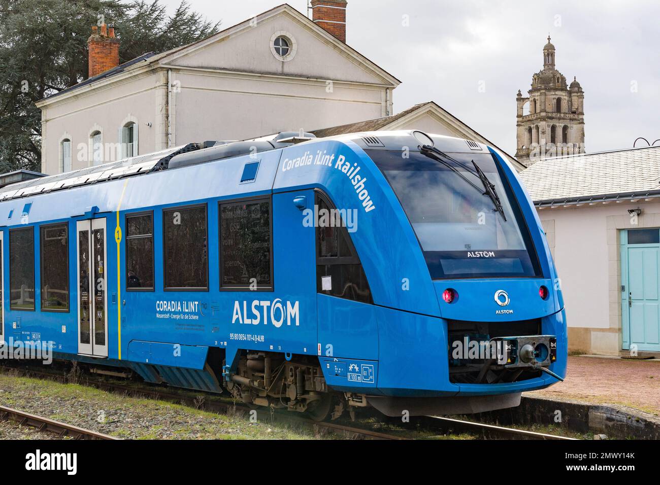 First circulation in France of Alstom's Coralia iLint hydrogen train on ...