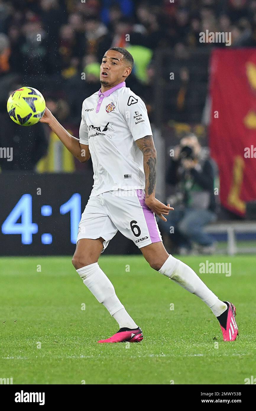 Charles Pickel of Cremonese during football Italy cup Match, Stadio ...