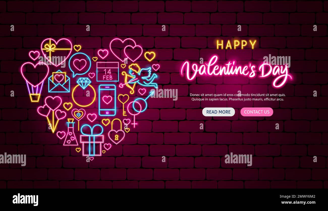 Banner of love Stock Vector Images - Alamy
