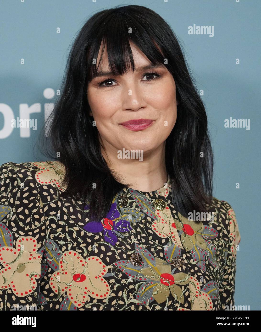 Zoe Chao arrives at the SOMEBODY I USED TO KNOW Los Angeles Premiere ...