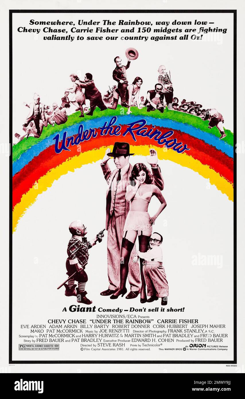 UNDER THE RAINBOW (1981), directed by STEVE RASH. Credit: ORION ...