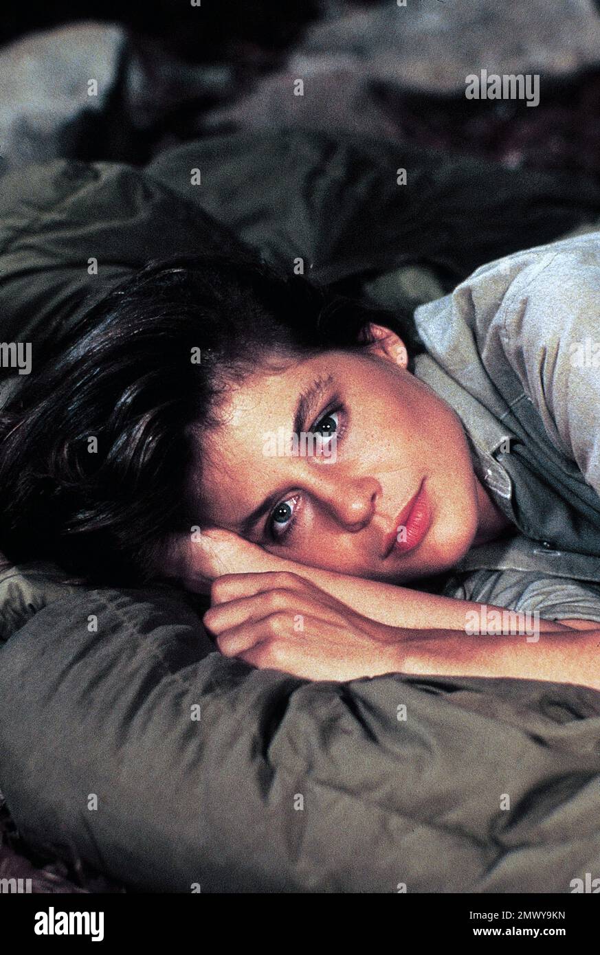 LINDA HAMILTON in KING KONG LIVES (1986), directed by JOHN GUILLERMIN ...