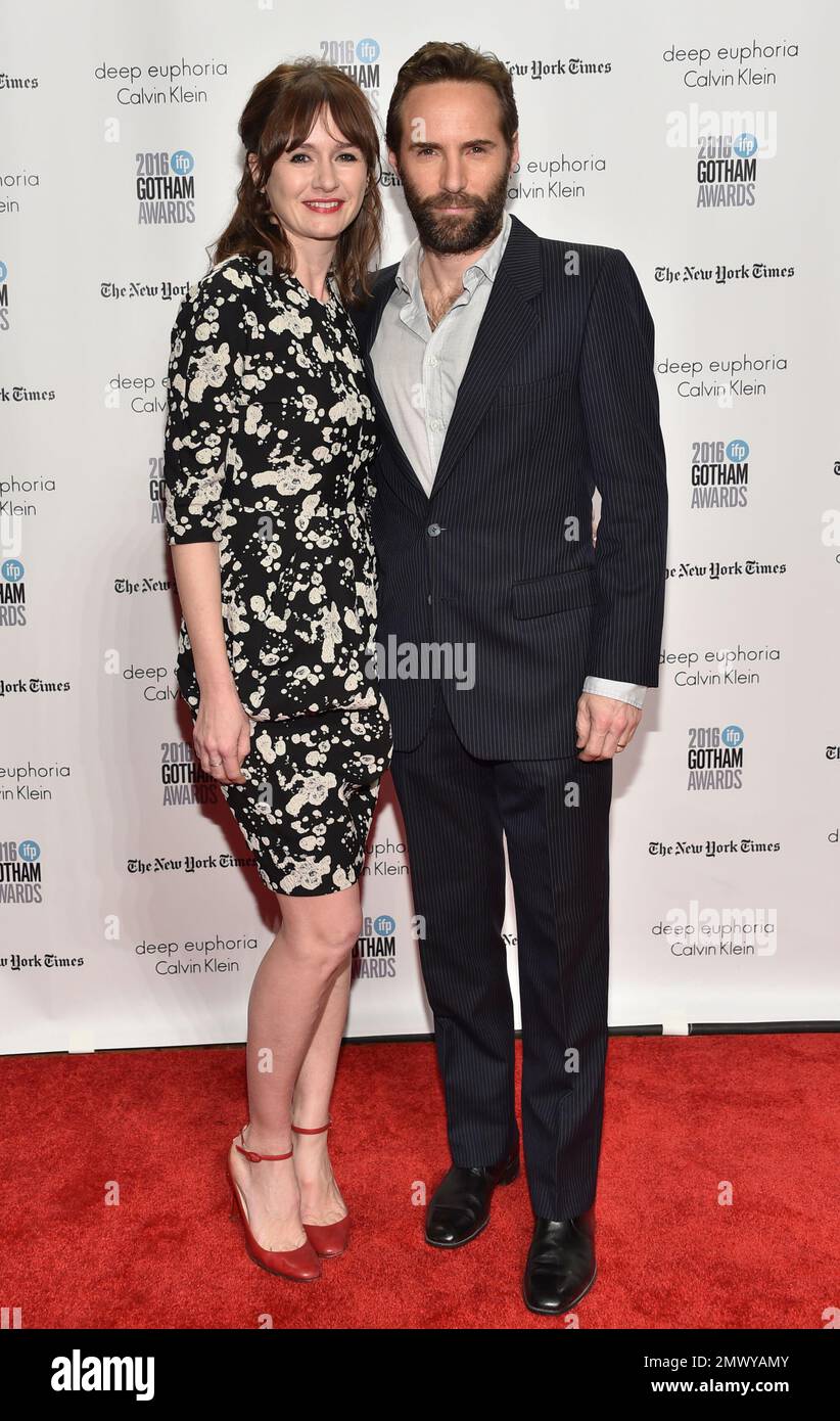 Emily Mortimer, left, and Alessandro Nivola attend the 26th annual ...