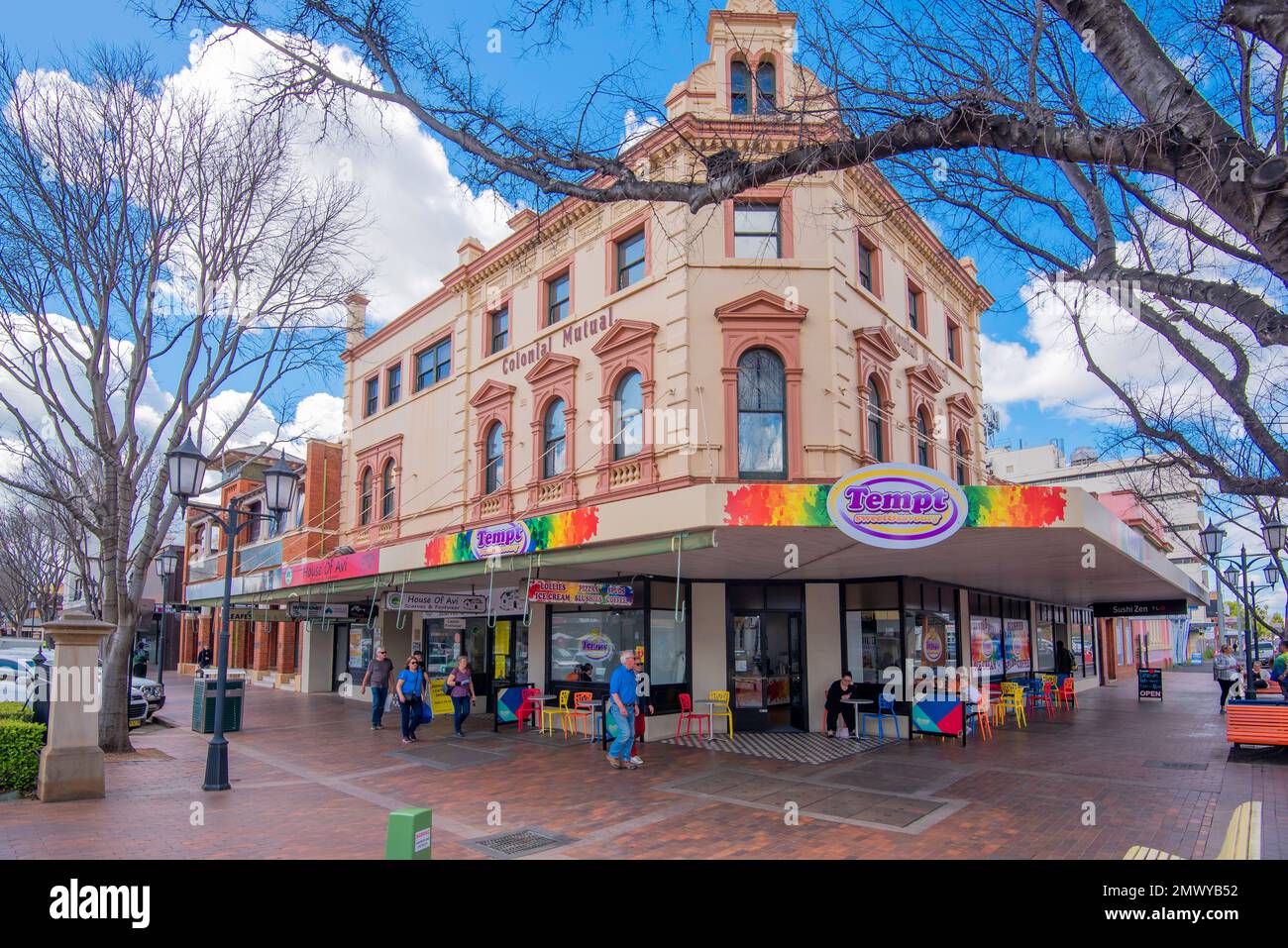 The former Colonial Mutual building was built for the Australian Joint ...