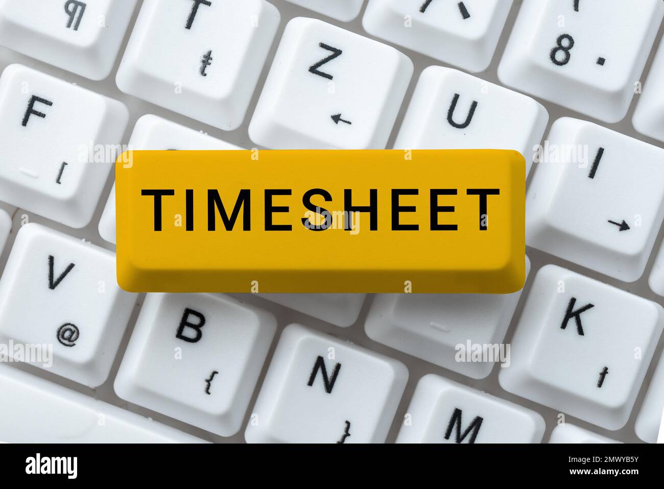 Sign Displaying Timesheet Word Written On Graphical Representation Of Period Time On Which