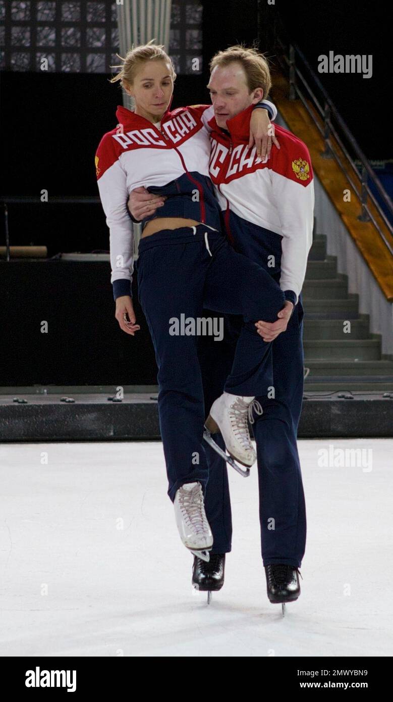 Former Russian figure skater and 2006 Olympic gold medalist Tatiana ...