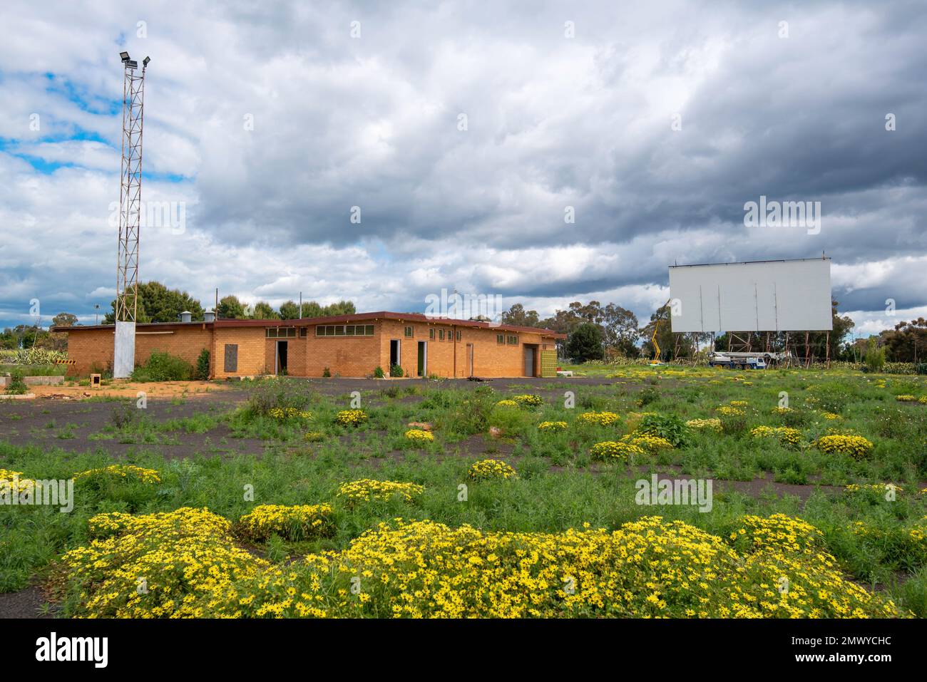 The former Westview Drive-in at Dubbo in western New South Wales ...