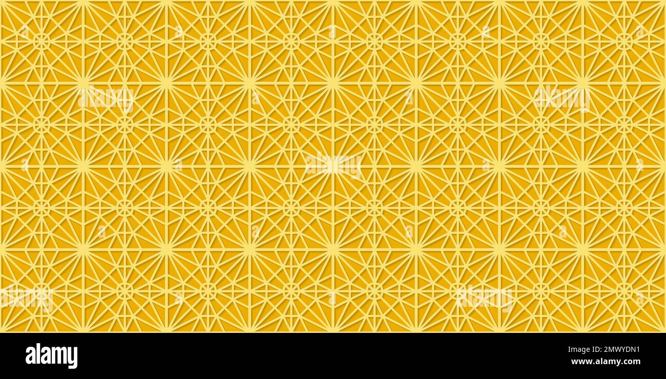Islamic gold ornament vector seamless pattern Stock Vector Image & Art ...