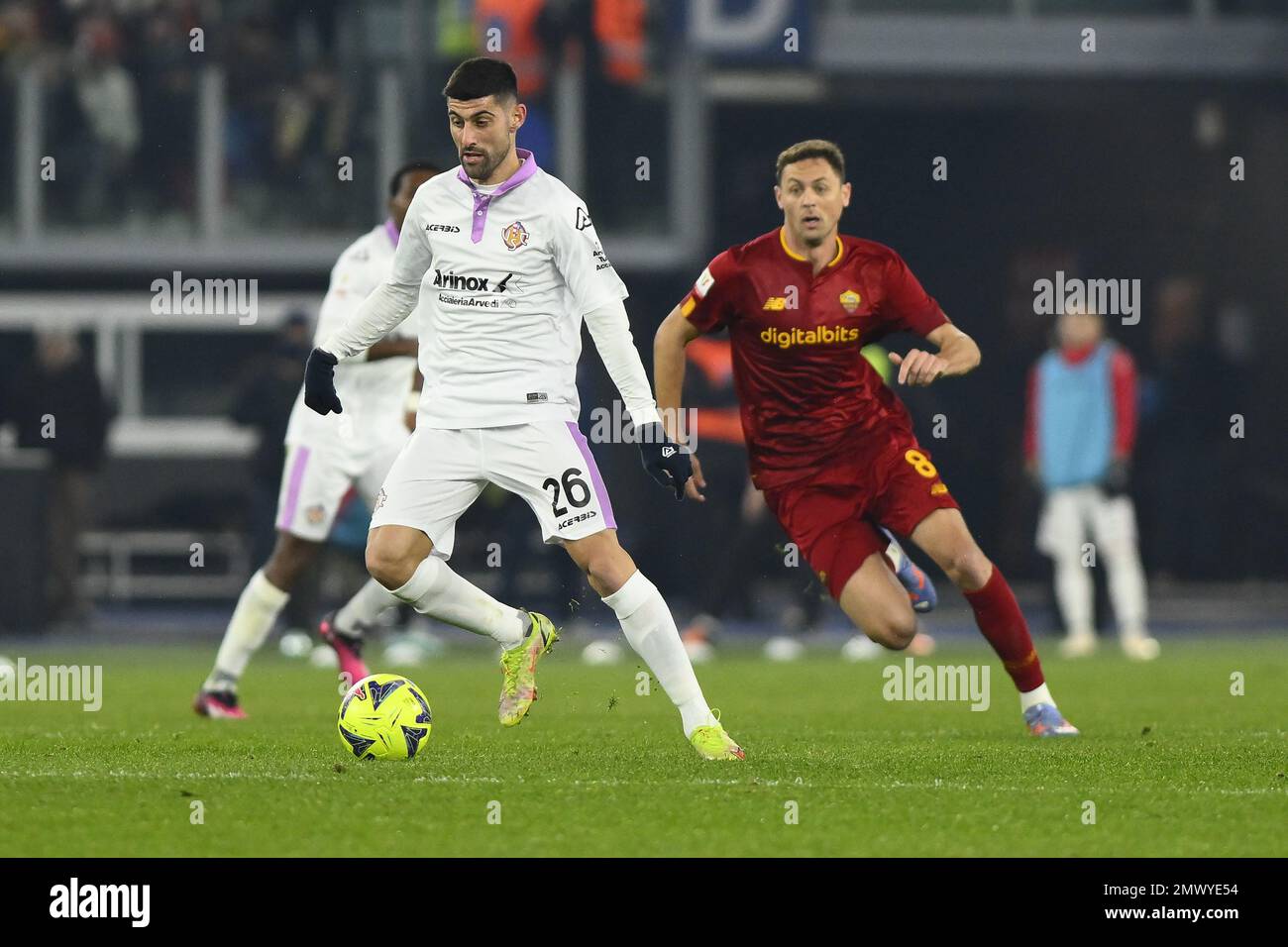 Marco Benassi of U.S. Cremonese during the Coppa Italia quarter-final ...