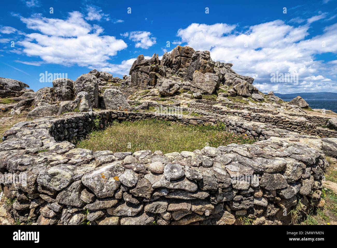 Celtic Castro de Barona, the best preserved of all Galician Iron Age ...