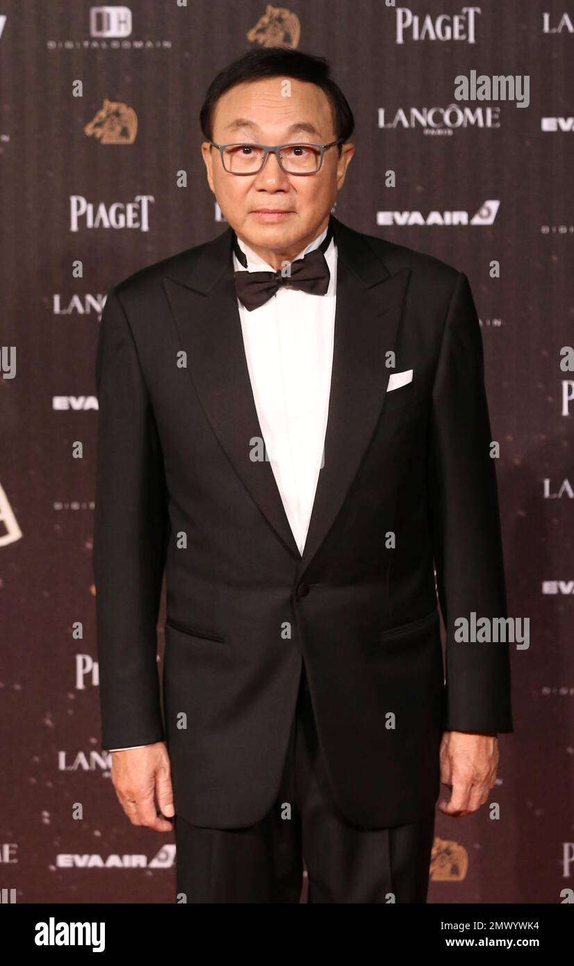 Hong Kong actor Michael Hui arrives at the 53rd Golden Horse Awards in ...