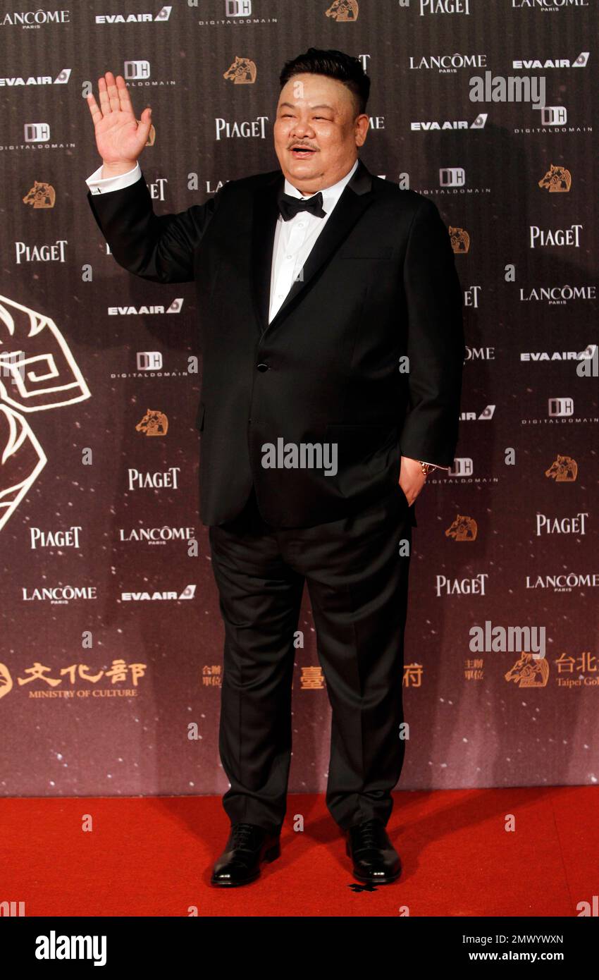 Hong Kong actor Lam Suet arrives at the 53rd Golden Horse Awards in ...