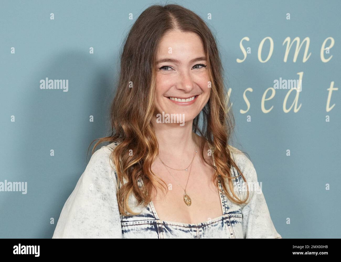 Leigh Kittay arrives at the SOMEBODY I USED TO KNOW Los Angeles ...