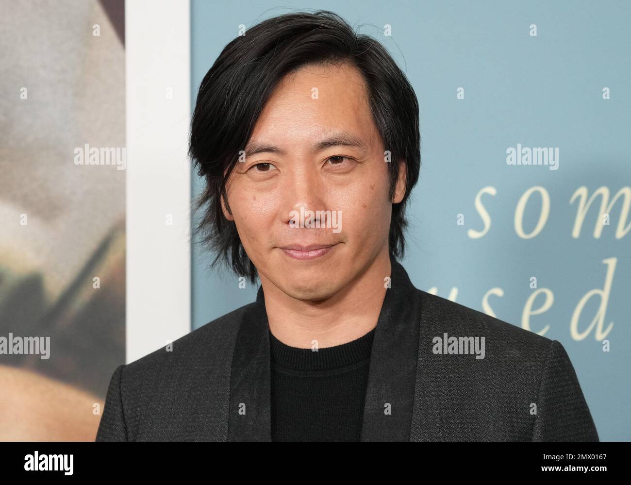 Kelvin Yu arrives at the SOMEBODY I USED TO KNOW Los Angeles Premiere ...
