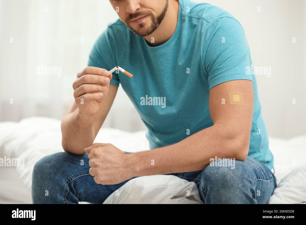 Patch nicotine medical therapy hi-res stock photography and images - Alamy