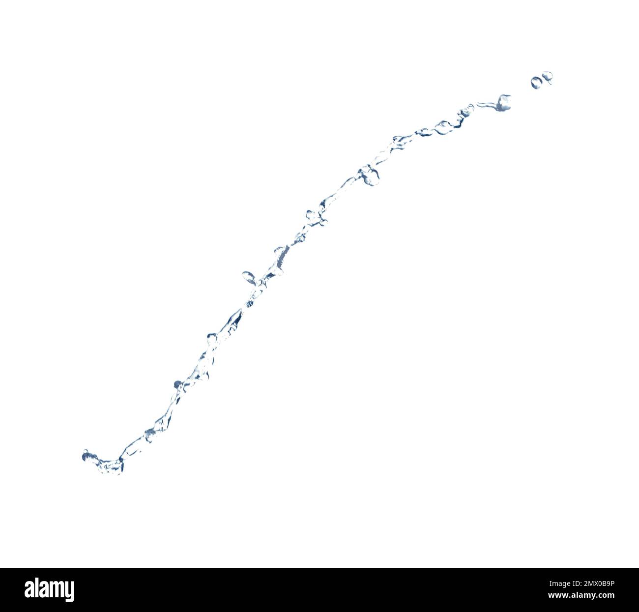 Water splash style on Cut Out Stock Images & Pictures - Alamy