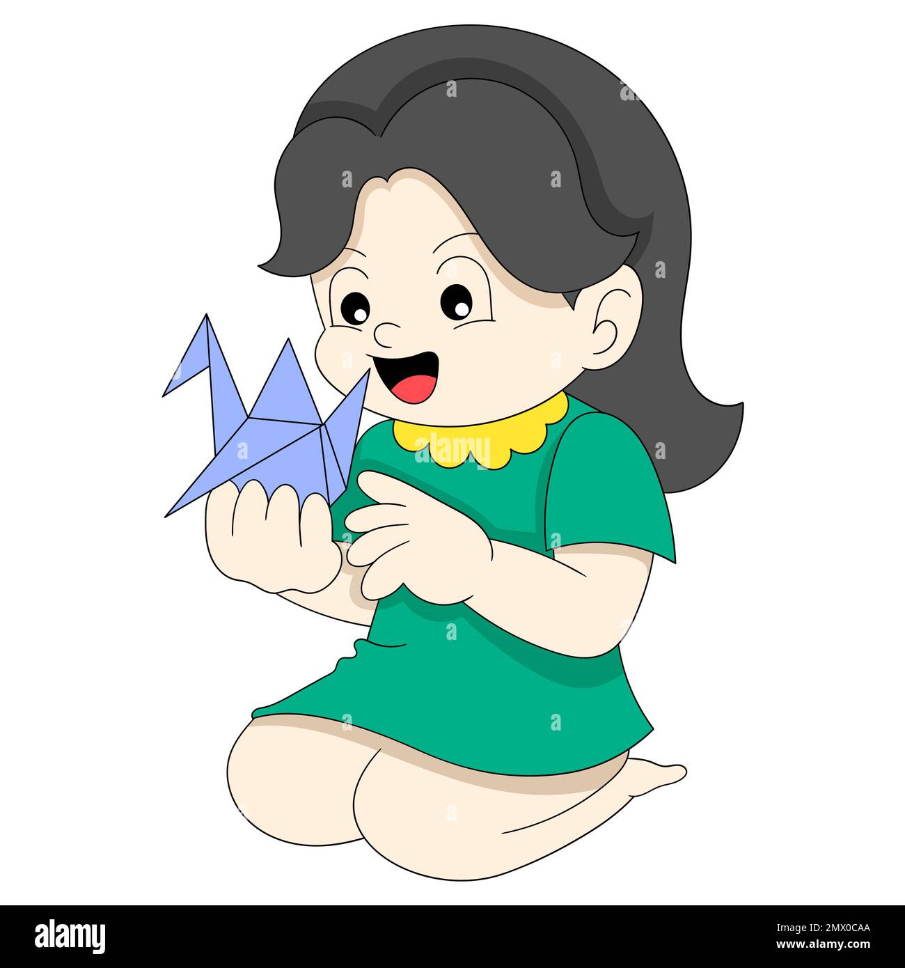 Origami Design Illustration