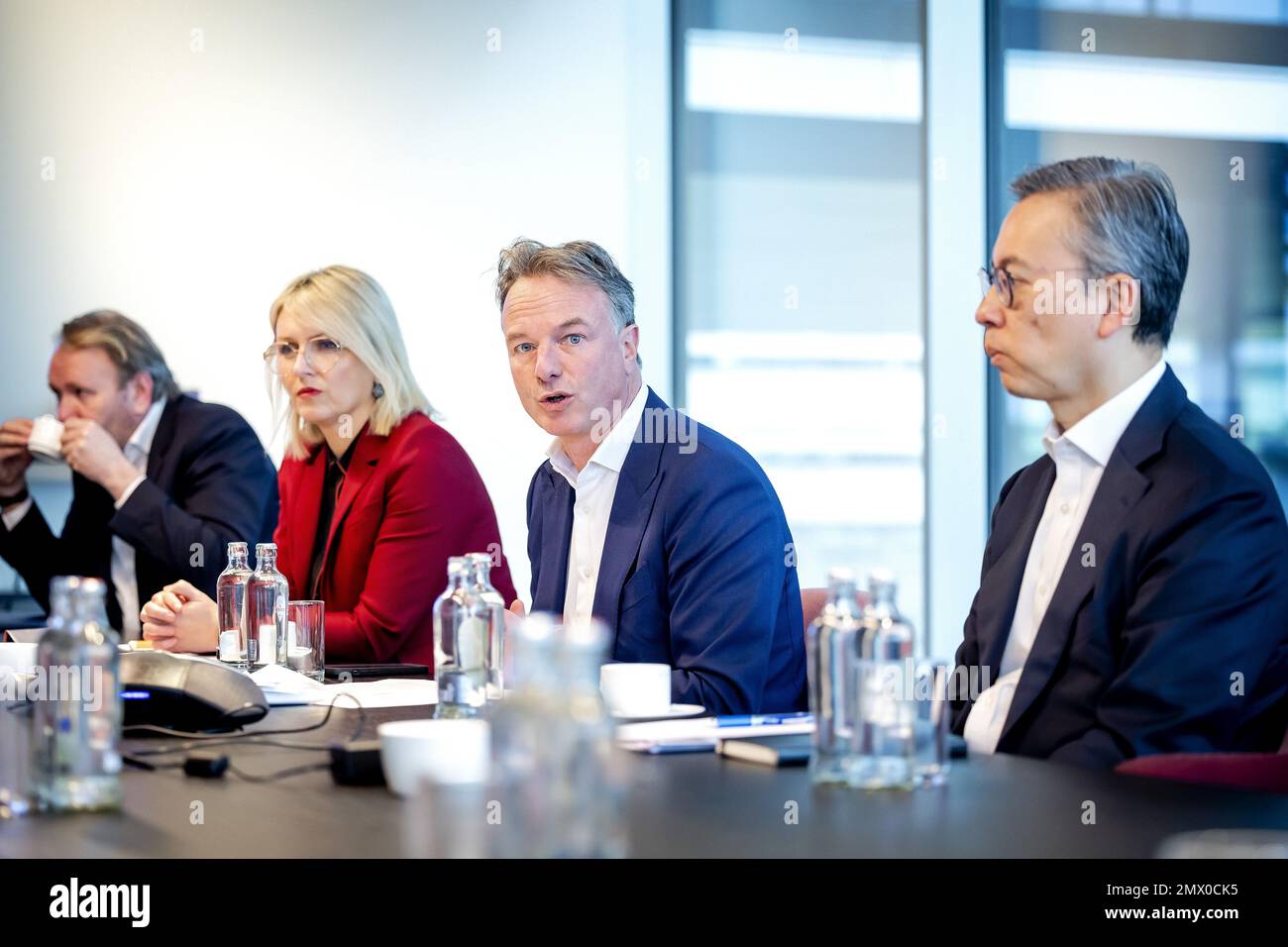 AMSTERDAM - Chief Risk Officer Ljiljana Cortan, CEO Steven van Rijswijk ...