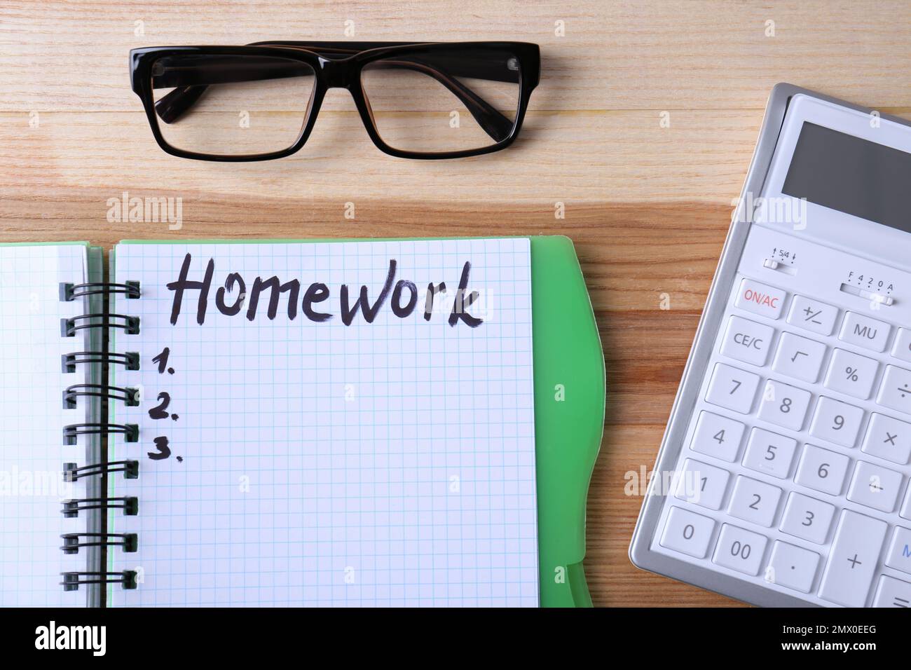 Studying classroom calculator hi-res stock photography and images - Alamy