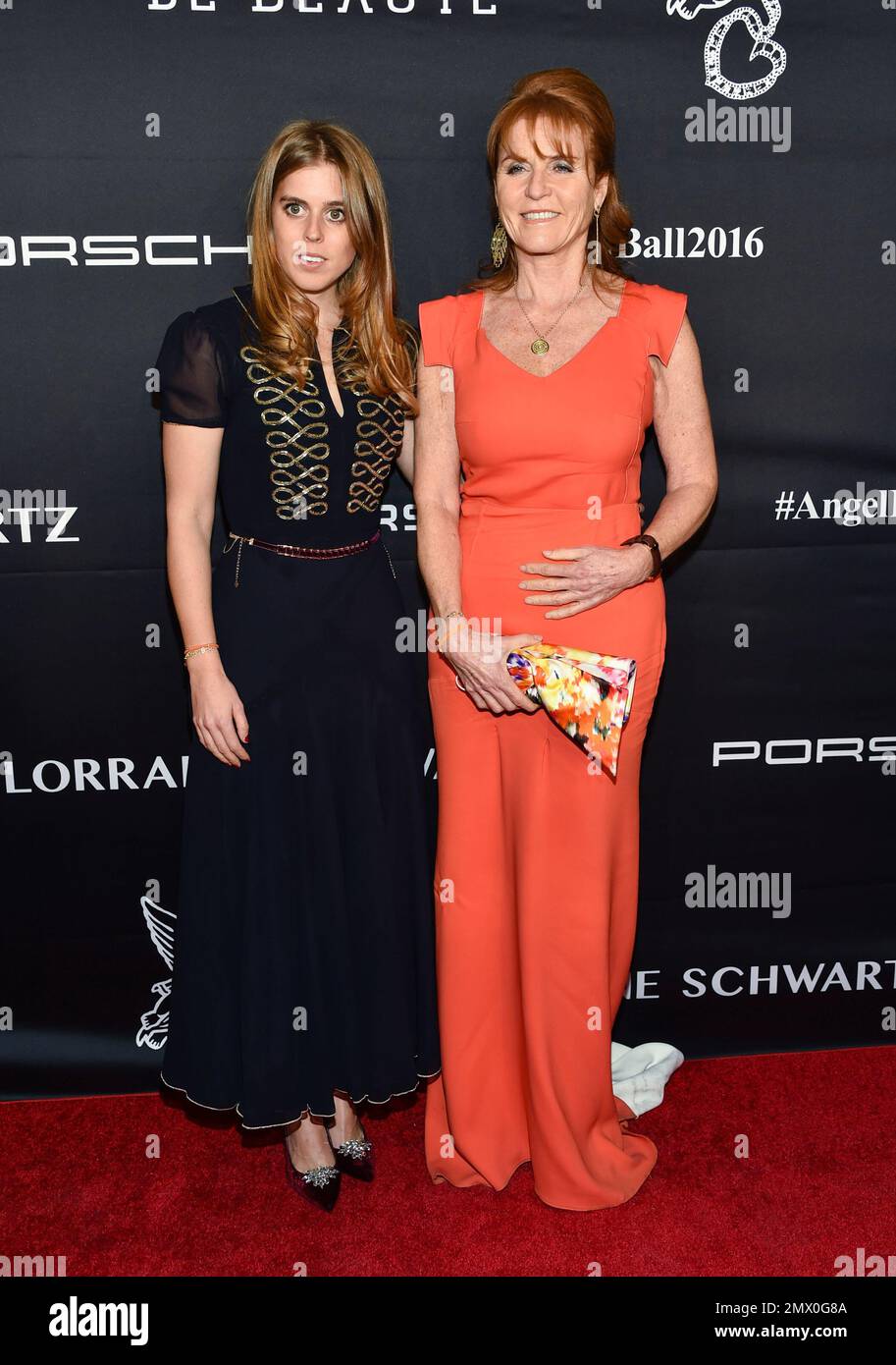 Sarah Ferguson, Duchess of York and Princess Beatrice attend the 2016 ...