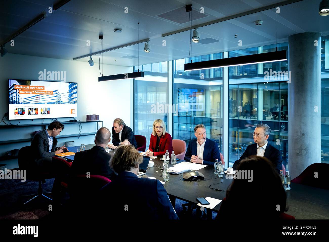 AMSTERDAM - Chief Risk Officer Ljiljana Cortan, CEO Steven van Rijswijk ...