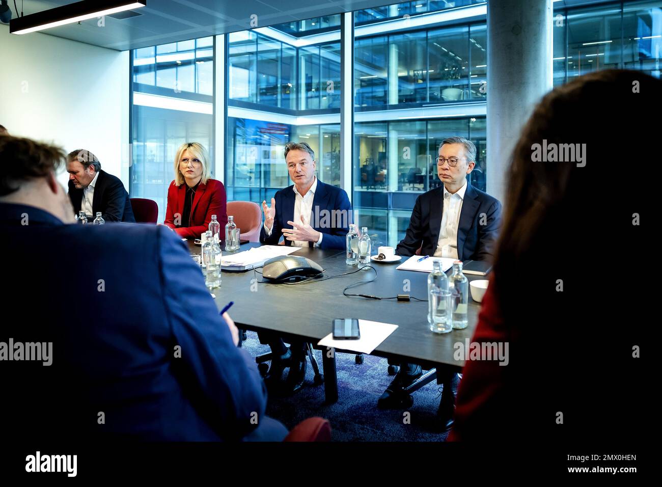 AMSTERDAM - Chief Risk Officer Ljiljana Cortan, CEO Steven van Rijswijk ...